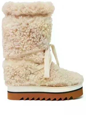 Stella McCartney Sneak-elyse Boots - Neutrals