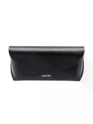 LANVIN Engraved-logo Tinted Sunglasses