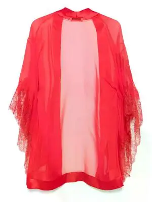 Carine Gilson Calais-caudry Lace Robe