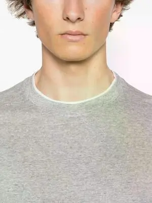 Brunello Cucinelli Mélange-effect T-shirt