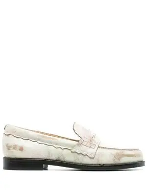 GOLDEN GOOSE Jerry Distressed Loafers