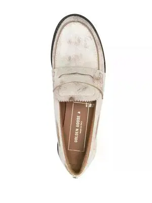 GOLDEN GOOSE Jerry Distressed Loafers