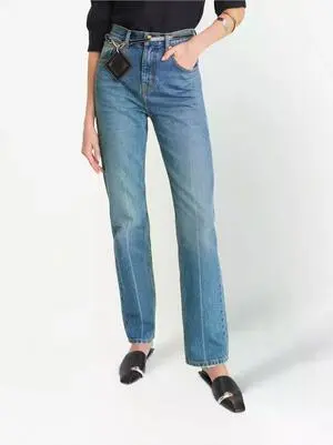 Tory Burch Mid-rise Straight-leg Jeans