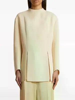 Khaite The Mahni Slit-detail Blouse
