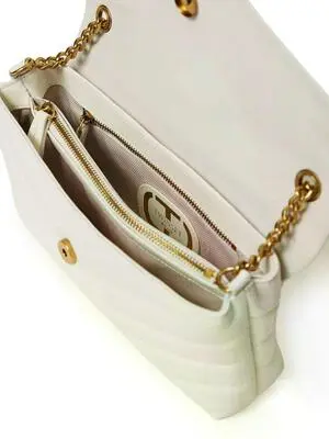 TWINSET Quilted Shoulder Bag - White