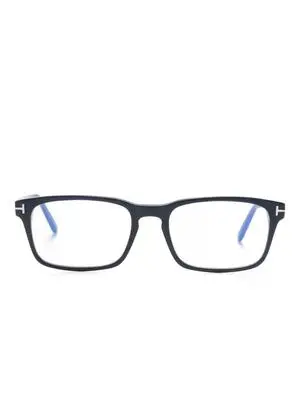 TOM FORD Rectangle-frame Glasses - Grey