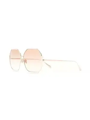 Linda Farrow Margot Oversized Sunglasses