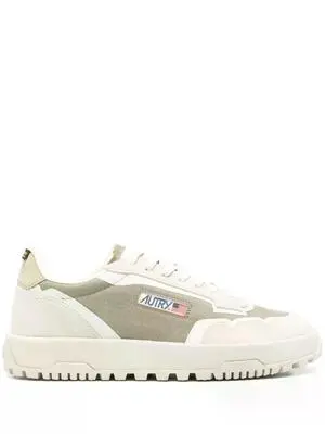 AUTRY Suede-panel Sneakers - Neutrals
