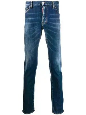Dsquared2 Slim Faded Jeans