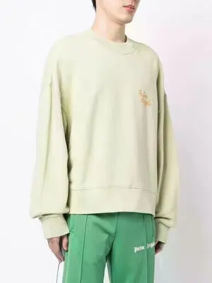 Palm Angels Logo-embroidered Sweatshirt