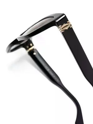 Cartier Cat-eye Frame Sunglasses - Black