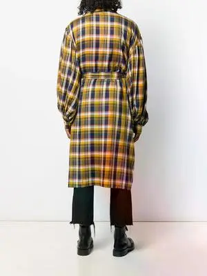 Collina Strada Plaid Shirt Jacket