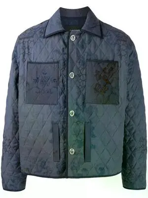 BOTTER Floral-embroidered Jacket - Blue