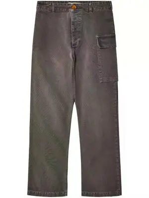 Marni Straight-leg Cargo Jeans - Grey