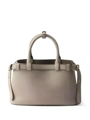 Prada Small Buckle Tote Bag - Neutrals