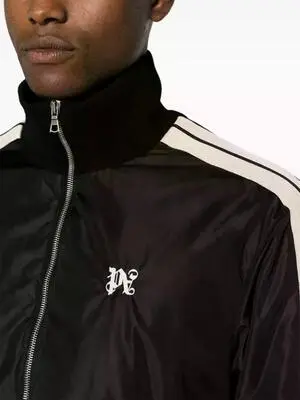 Palm Angels Monogram-embroidered Padded Bomber Jacket