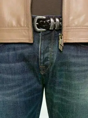 SALVATORE SANTORO Five-pocket Jeans - Blue