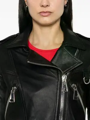 MITILIANE COUTURE Leather Biker Jacket