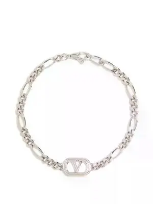 Valentino Garavani Vlogo Metal Bracelet - Silver