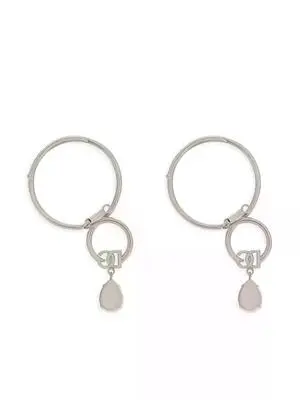 Dolce & Gabbana Dg-logo Embellished Ear Cuffs