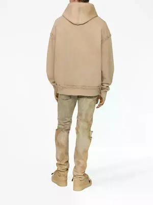 Dolce & Gabbana Logo-patch Long-sleeved Hoodie
