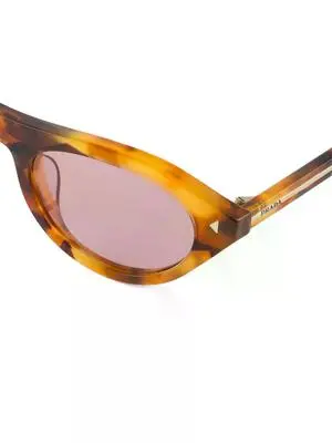 Prada Rivet-detail Cat-eye Sunglasses