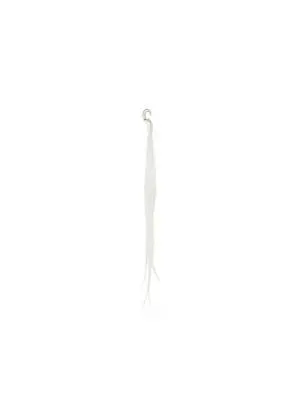 COURREGES Plume Single Earring - Silver