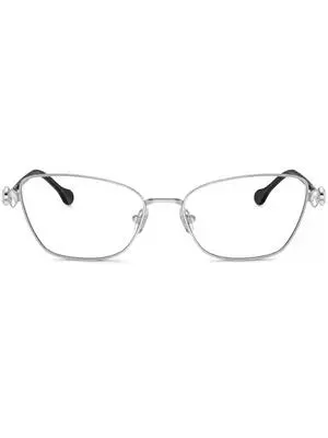 SWAROVSKI Cat-eye Glasses - Silver