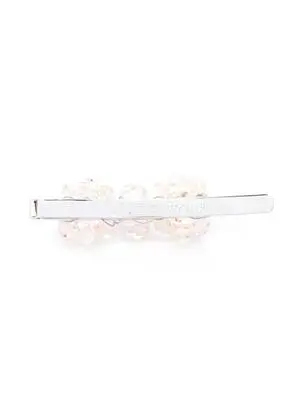 Simone Rocha Mini Flower Hair Clip - Neutrals
