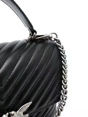 Pinko Love Lady Chevron-quilted Tote Bag
