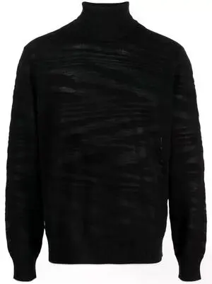 Missoni Contrast-trim Roll-neck Jumper