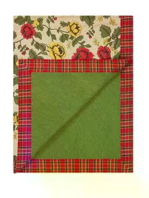 Gucci Floral-print Quilted Blanket