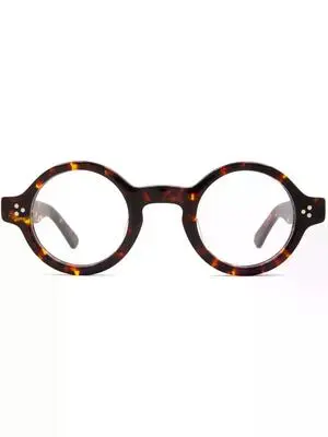 LESCA Burt Glasses - Brown