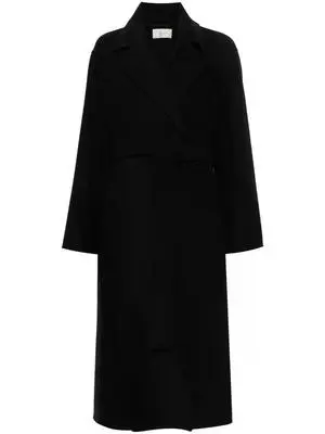 THE ROW Malika Belted Wool-blend Coat