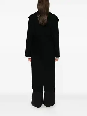 THE ROW Malika Belted Wool-blend Coat