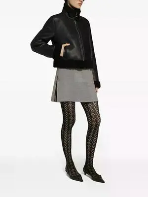 Dolce & Gabbana Lambskin Biker Jacket