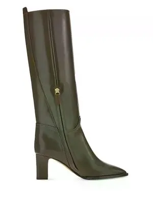 FERRAGAMO Vara Chain Knee-high Boots