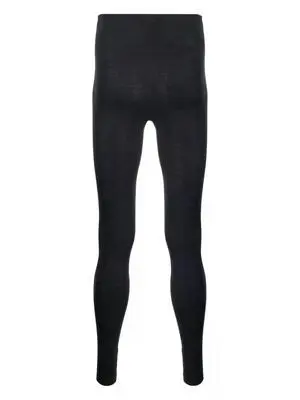 Hanro Merino-blend Panelled Leggings