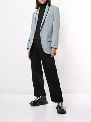 PORTS V Shawl-lapel Single-breasted Blazer