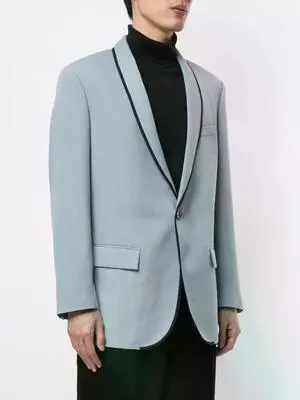 PORTS V Shawl-lapel Single-breasted Blazer