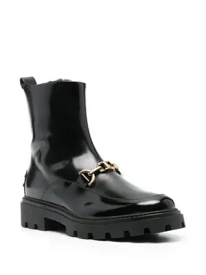TOD'S Logo-plaque Ankle Boots