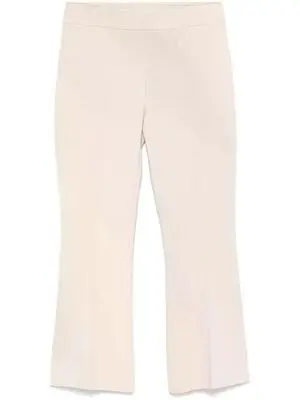 BLANCA VITA Flared Seamed Trousers