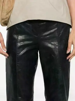 Remain Birger Christensen Slim-fit Leather Trousers