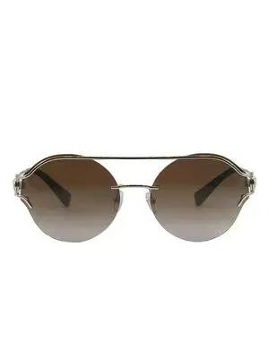 Versace Oval-frame Sunglasses