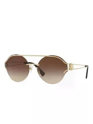 Versace Oval-frame Sunglasses