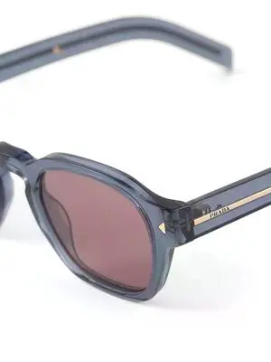 Prada Round Frame Sunglasses - Blue