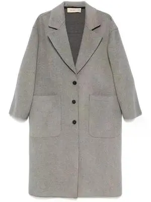 Blanca Vita Notched Lapel Coats For Women