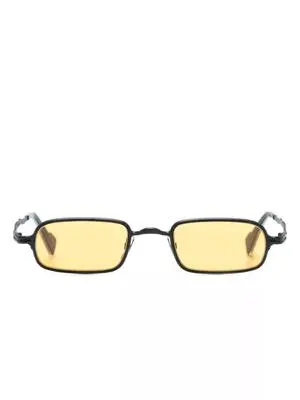 KUBORAUM Z18 Rectangle-frame Tinted Sunglasses - Black