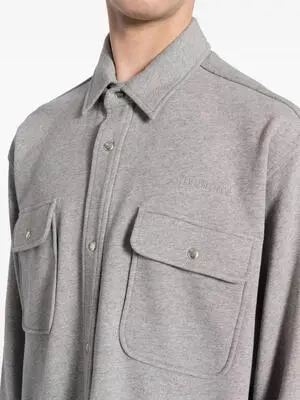 Givenchy Logo-embroidered Cotton-jersey Shirt
