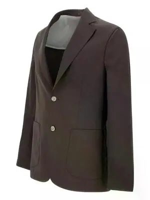 BARBA NAPOLI Wool Blazer - Brown